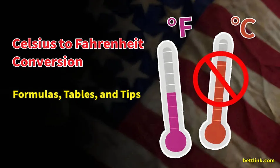 Celsius to Fahrenheit Conversion: Simple Formula & Easy Methods