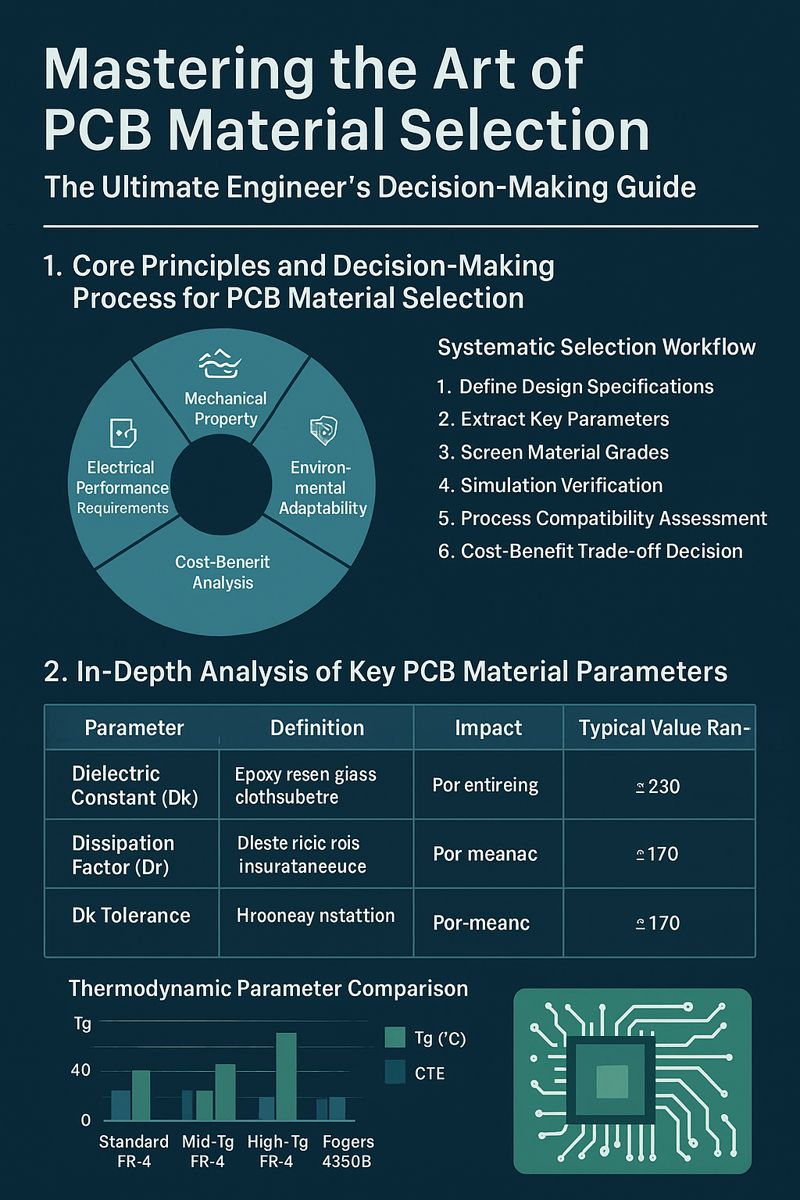 Mastering PCB Material Selection: A Complete Guide for High-Speed, RF, and Automotive Electronics
